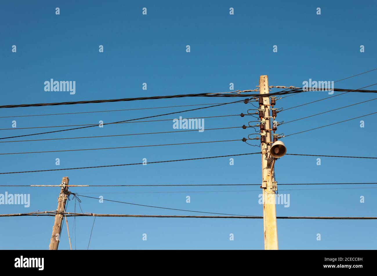 Wiring wire street light hi-res stock photography and images - Alamy