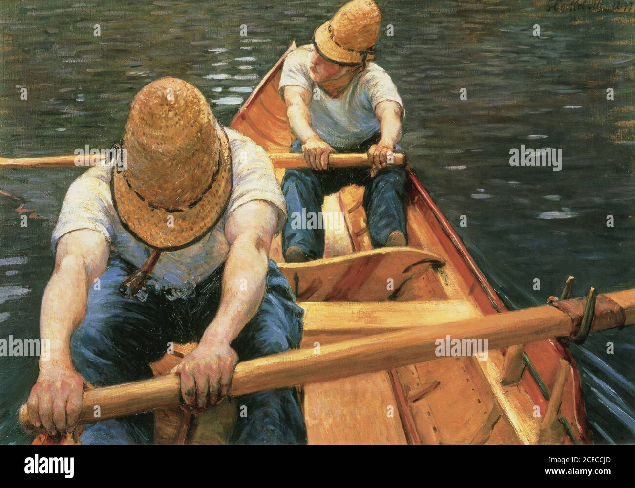 Oarsmen caillebotte hi-res stock photography and images - Alamy