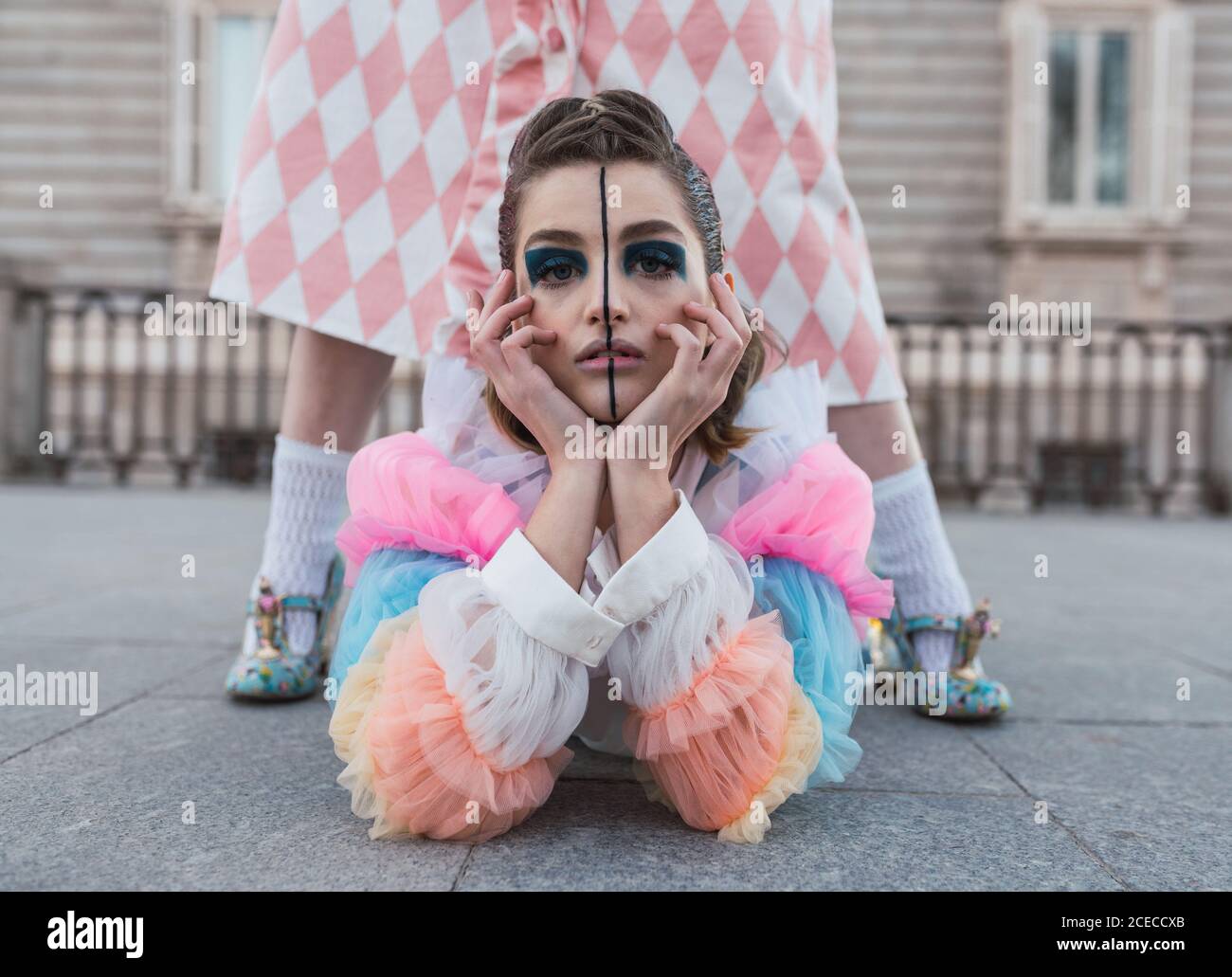 Camera between legs hi-res stock photography and images - Alamy