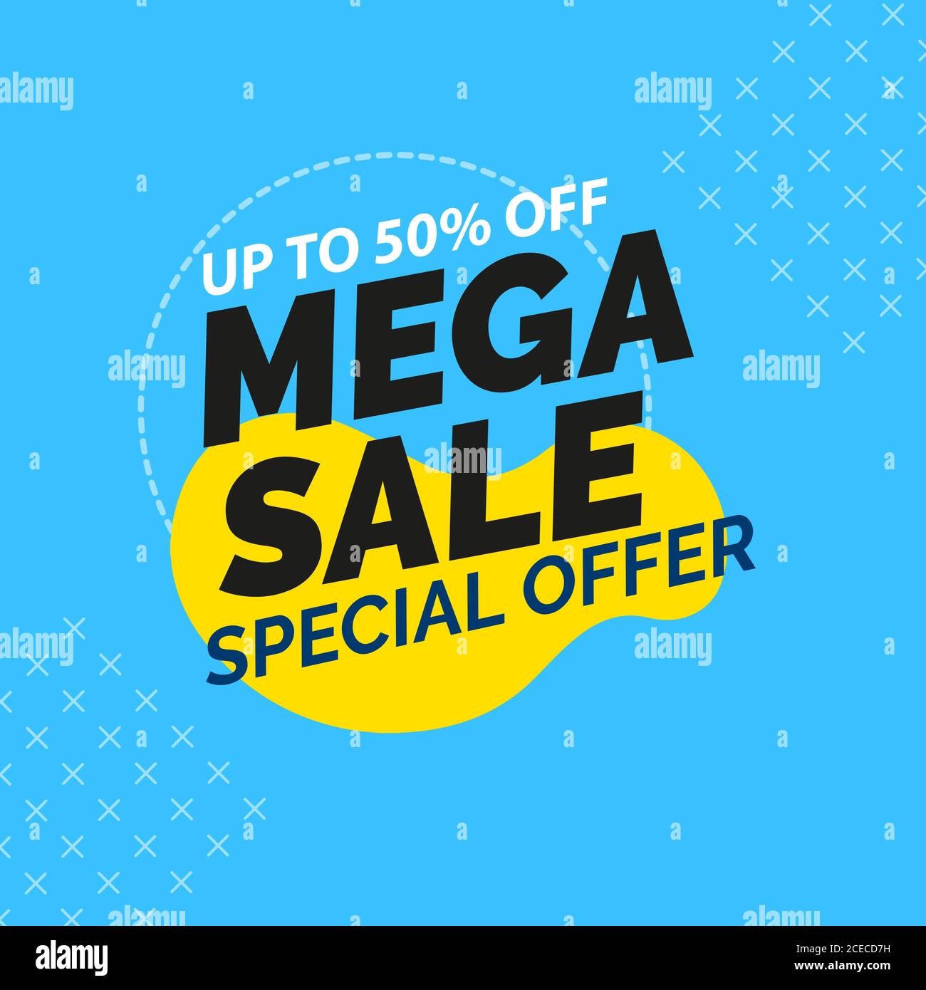 Sale Banner Template Design Big Sale Special Offer Vector