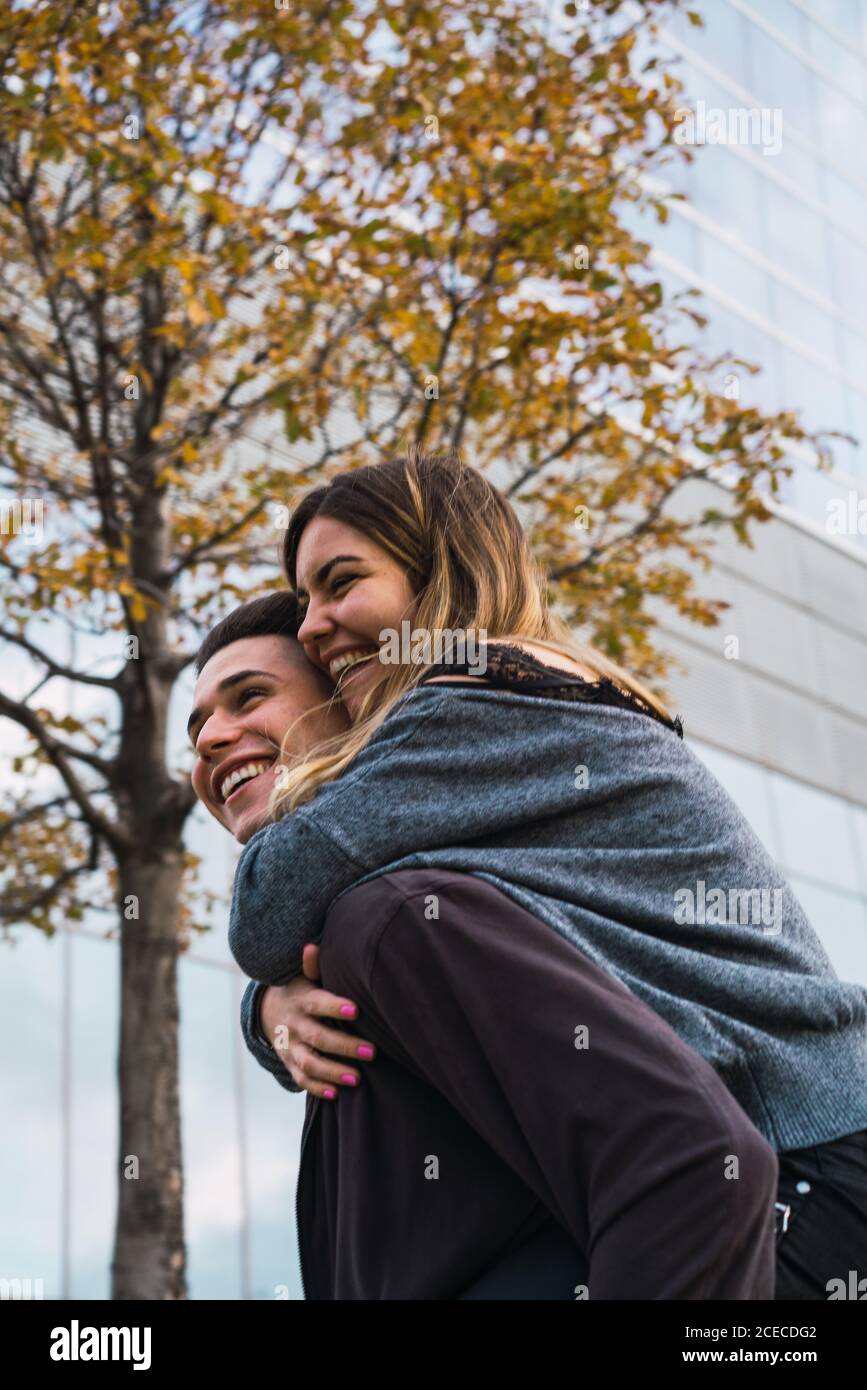 Fun, loving, playful couple hi-res stock photography and images - Alamy