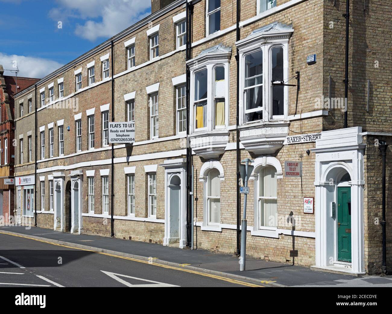 Baker Street, Hull, Humberside, East Yorkshire, England UK Stock Photo ...