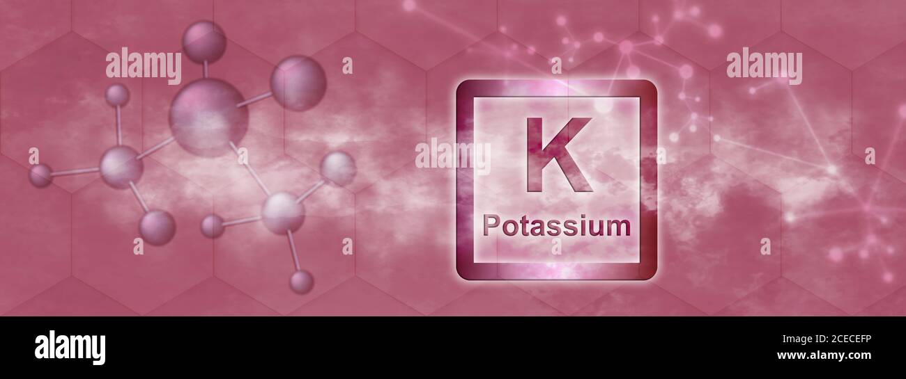 Potassium chemical element periodic table hi-res stock photography and ...