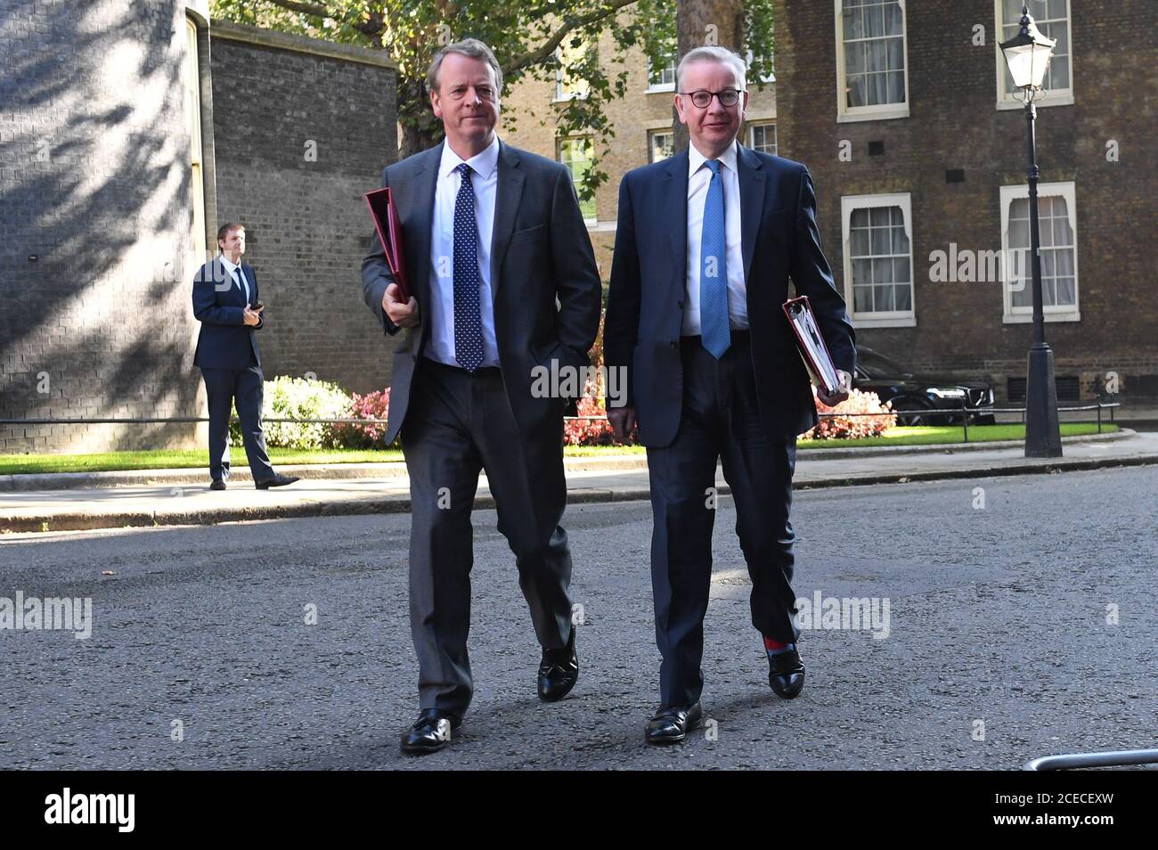 Secretary of State for Scotland Alister Jack (left) and Chancellor of ...