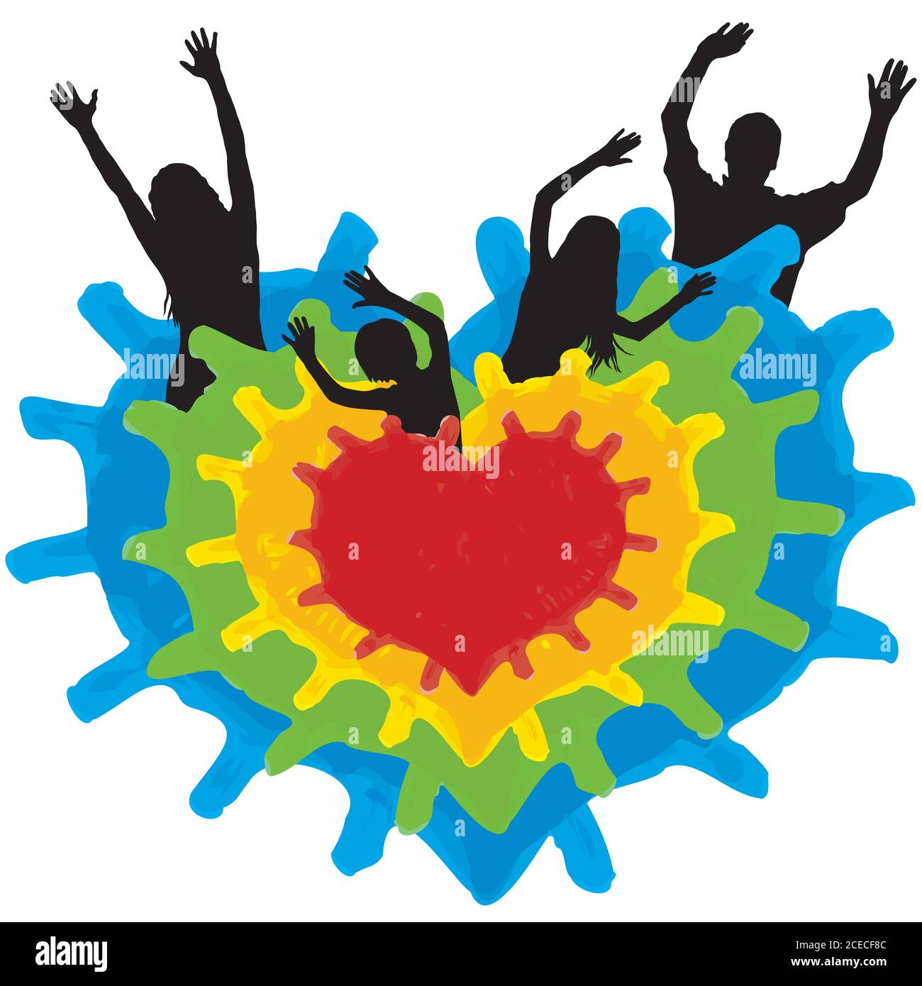 Team sentiment Stock Vector Images - Alamy