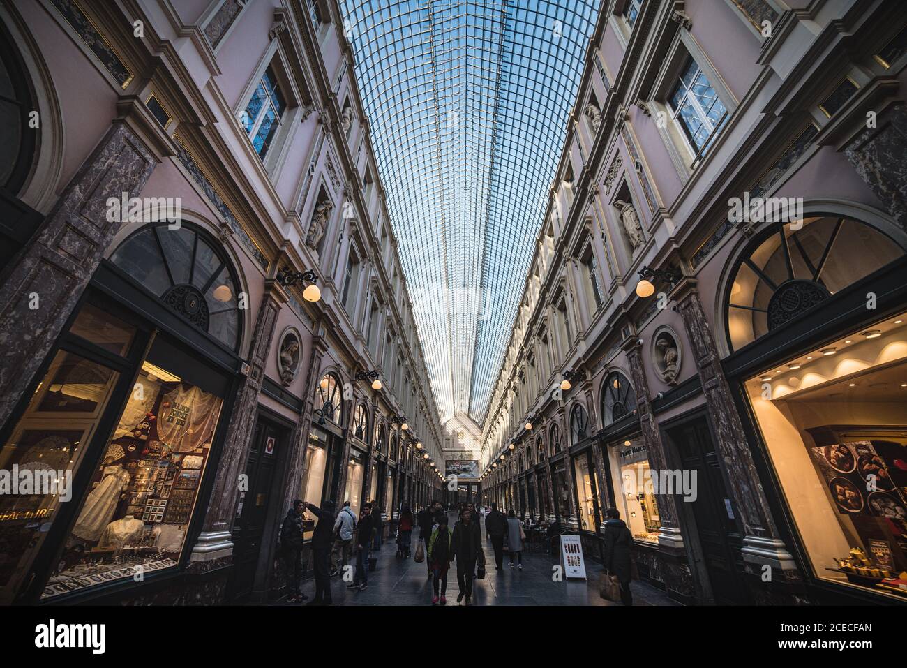 Galeries Royales Saint Hubert magasins (St Hubert Royal Gallery) is an ...