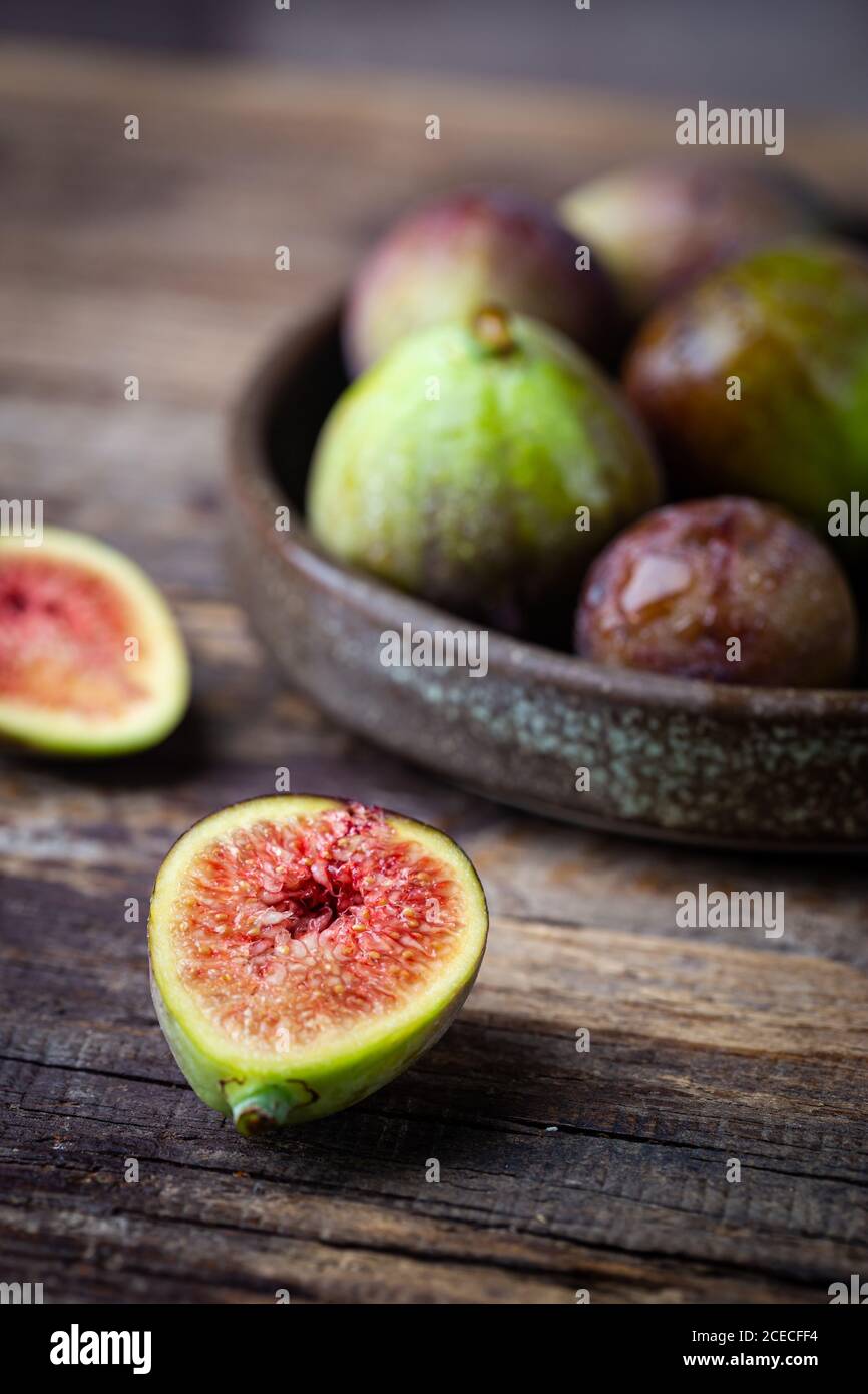 Ripe blue figs top hi-res stock photography and images - Alamy