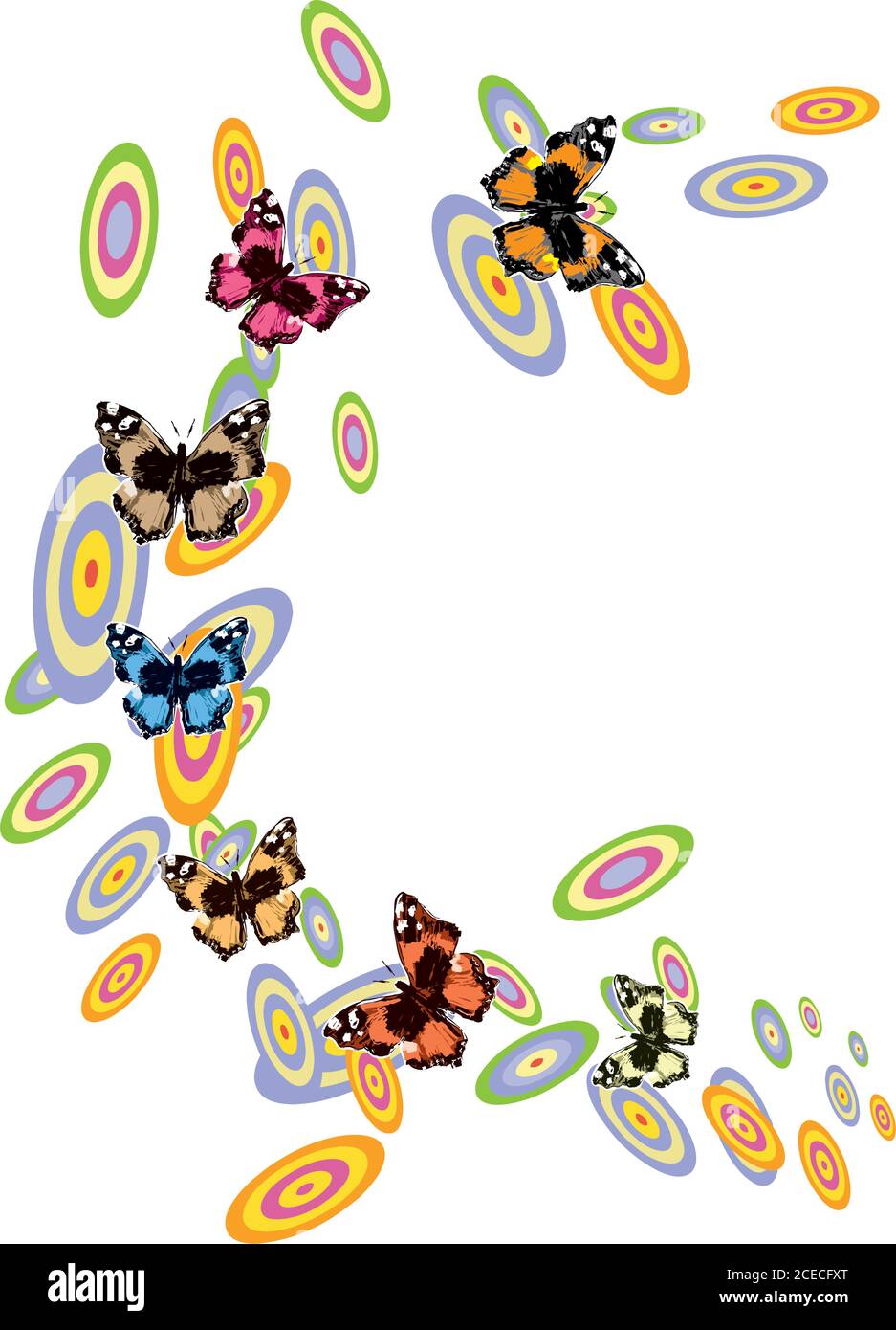 Wavy wings Cut Out Stock Images & Pictures - Alamy