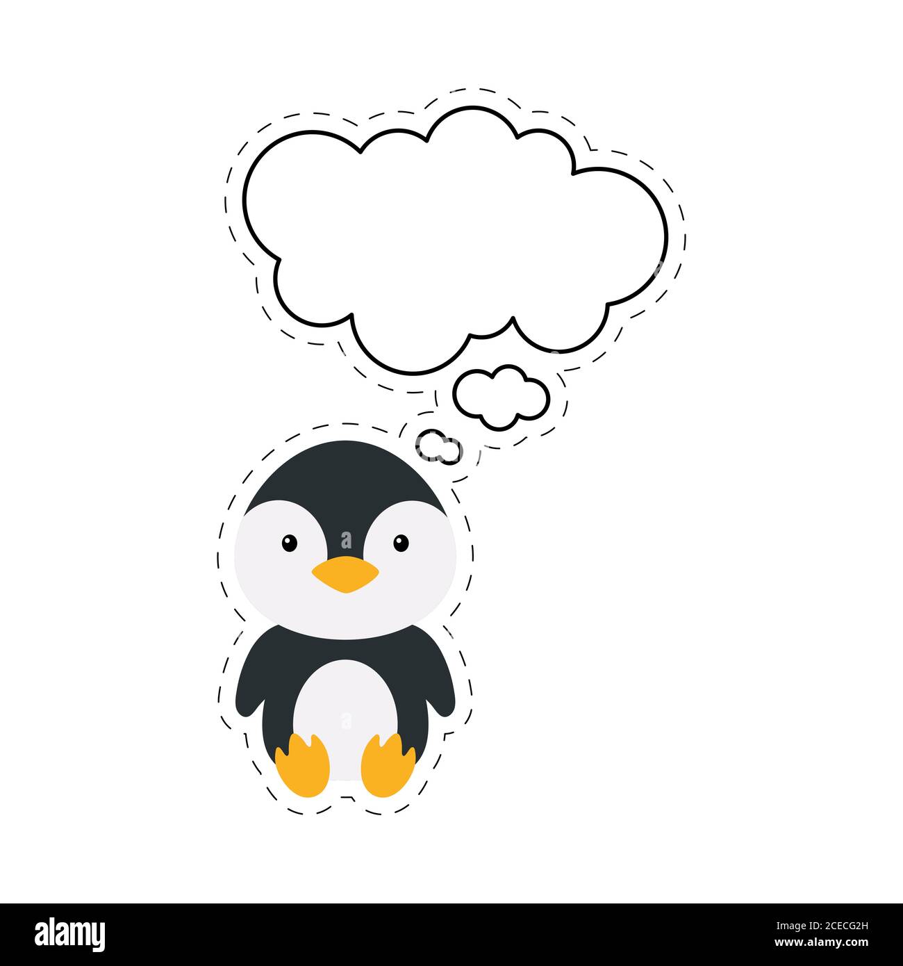 Thinking Animal Clipart