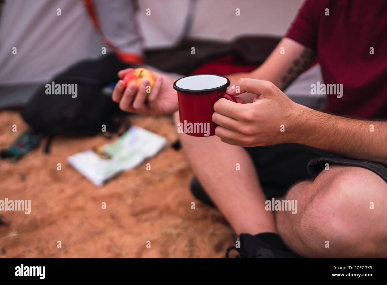 Eating map hi-res stock photography and images - Alamy
