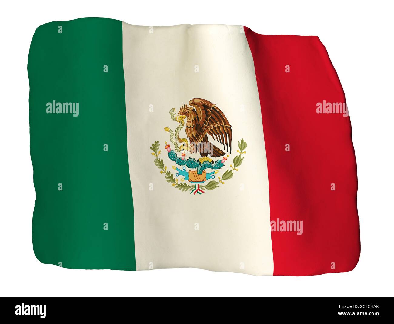 Mexico flag of clay Stock Photo - Alamy