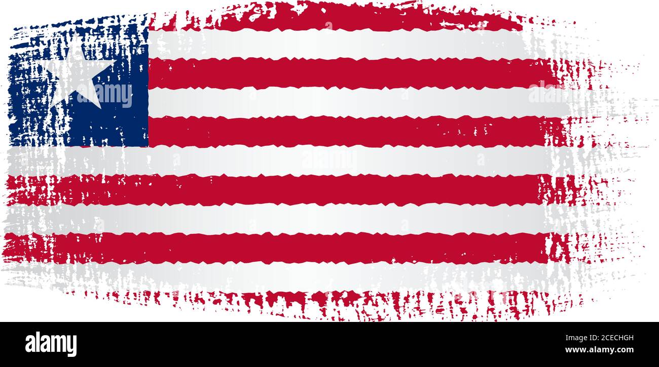 Liberia brush stroke hi-res stock photography and images - Alamy