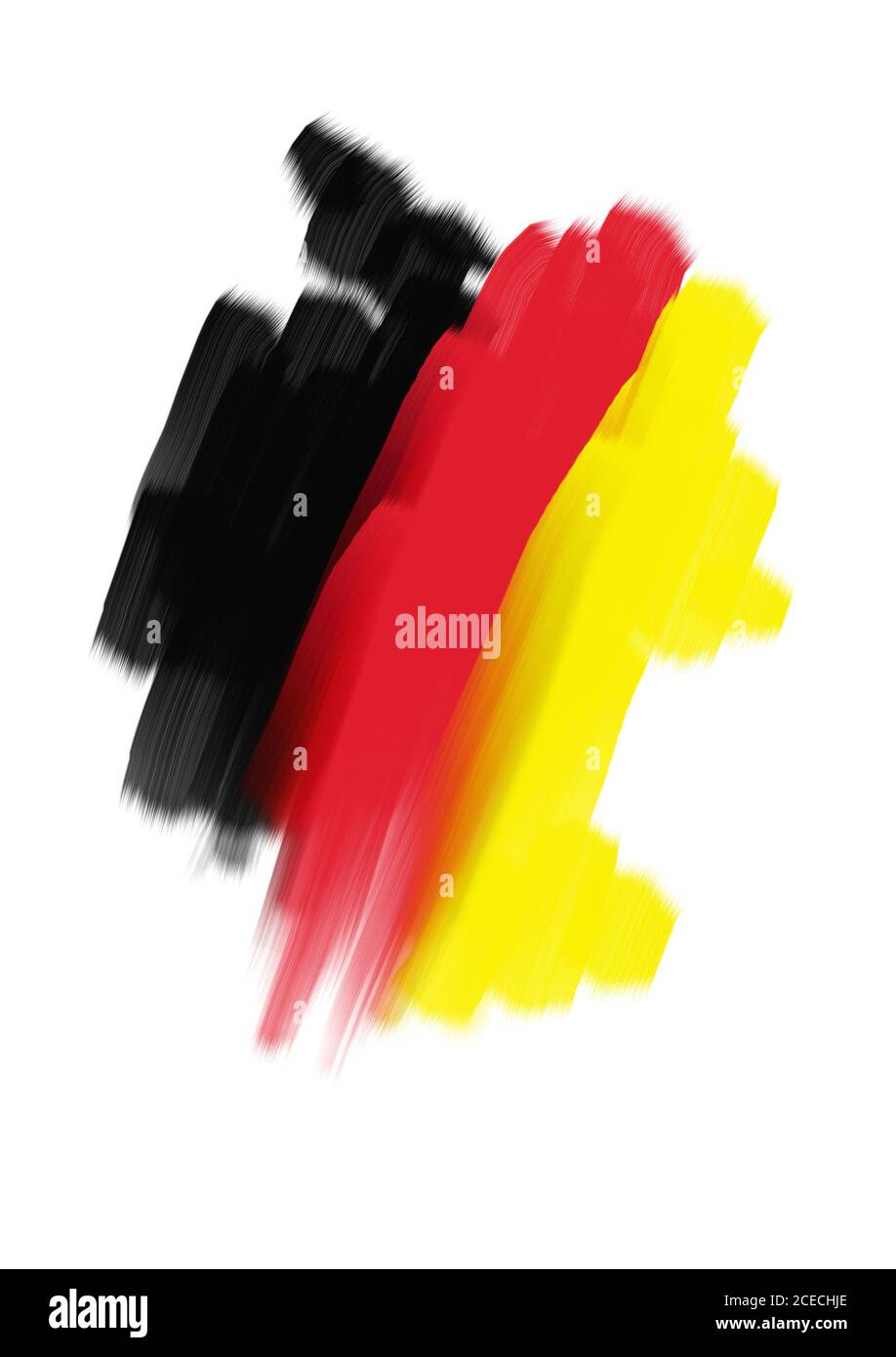 Political map of germany Cut Out Stock Images & Pictures - Alamy