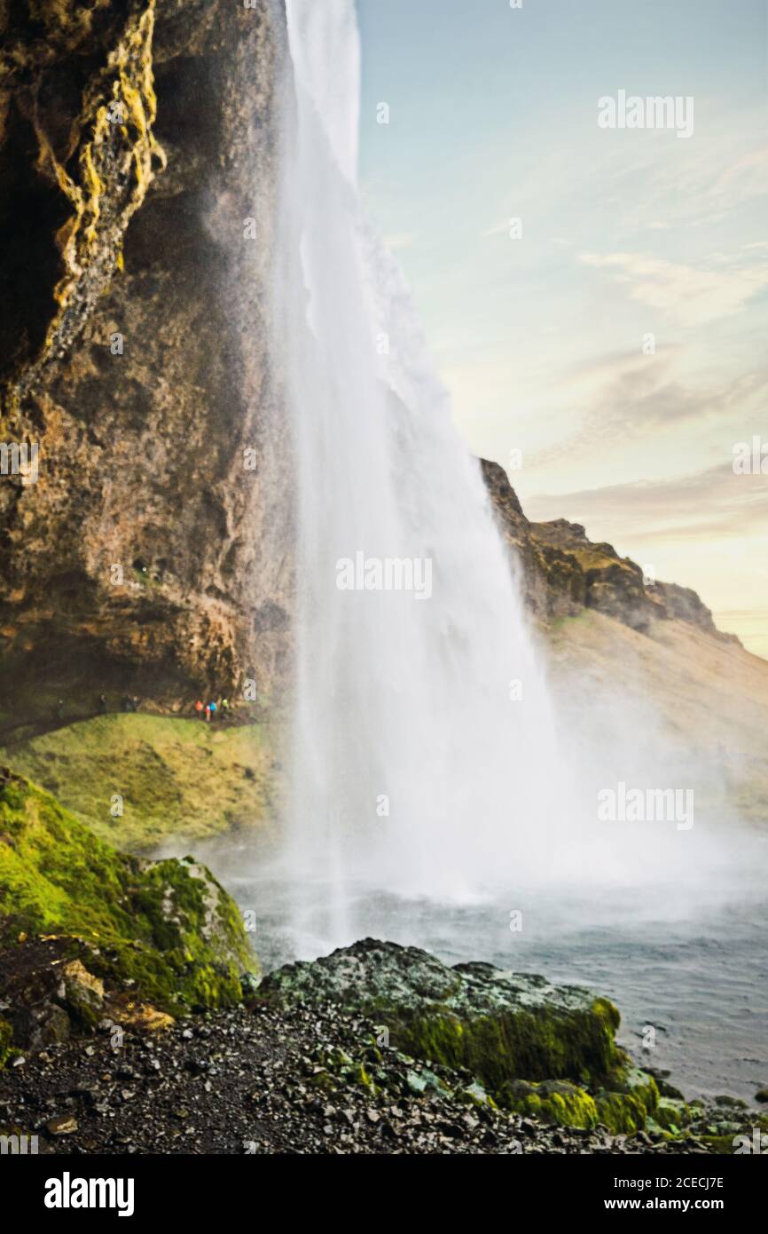 Landscape of waterfall Stock Photo - Alamy