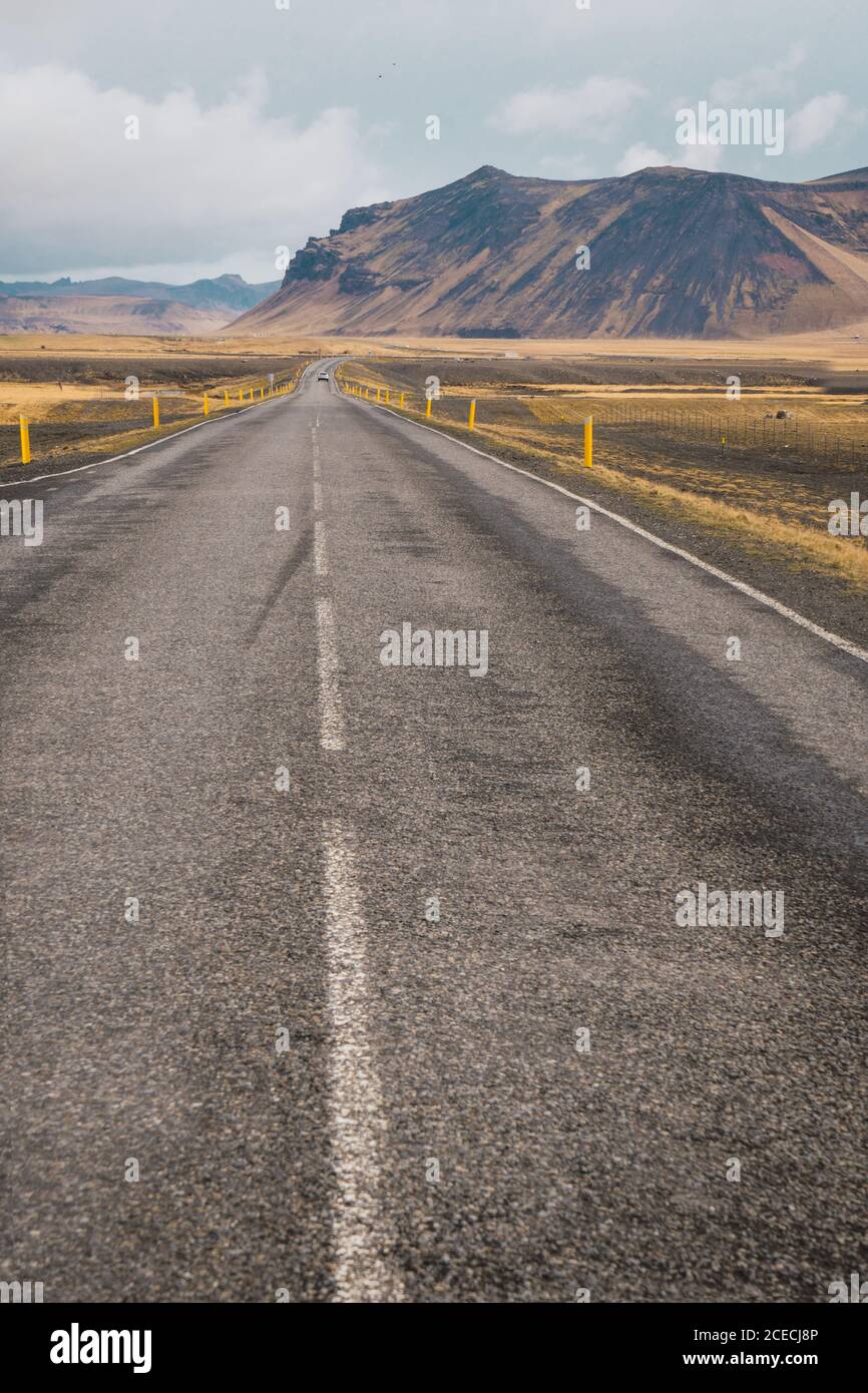 Paved Road Background