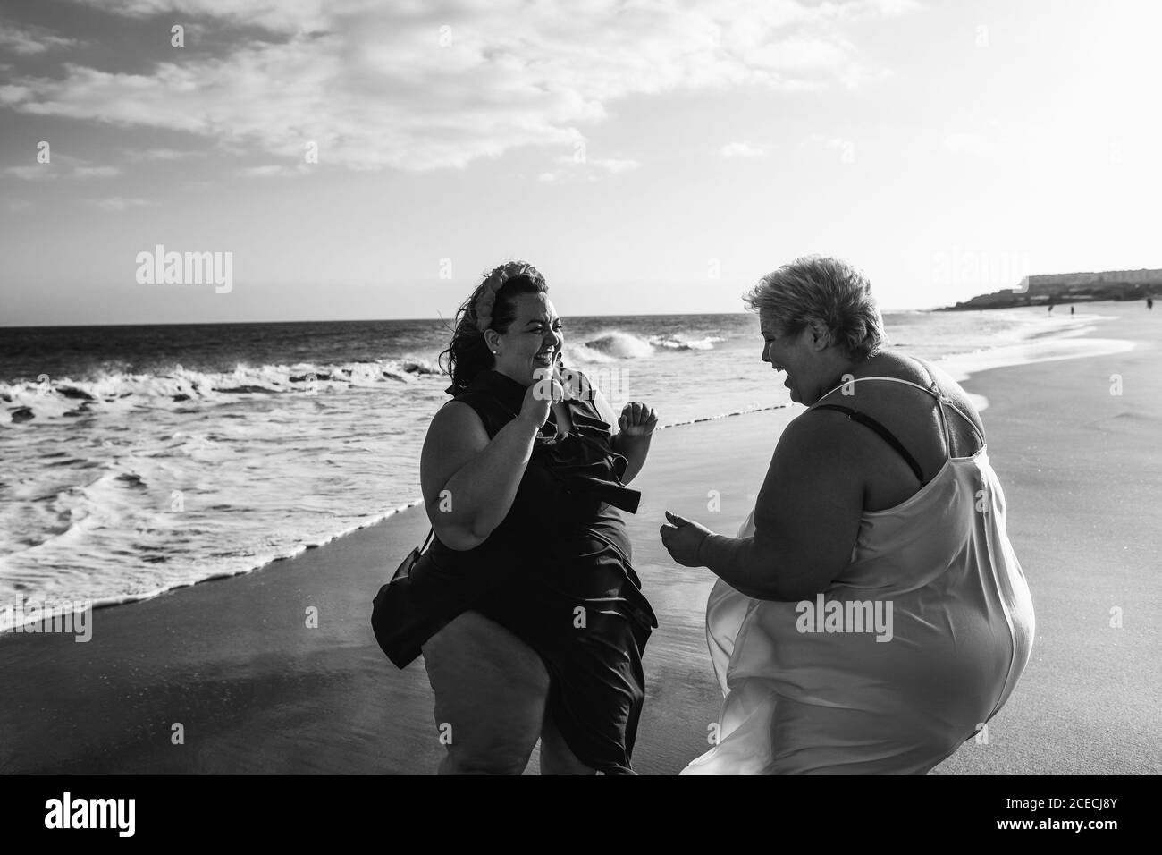 Fat Woman Bikini Beach High Resolution Stock Photography and Images - Alamy