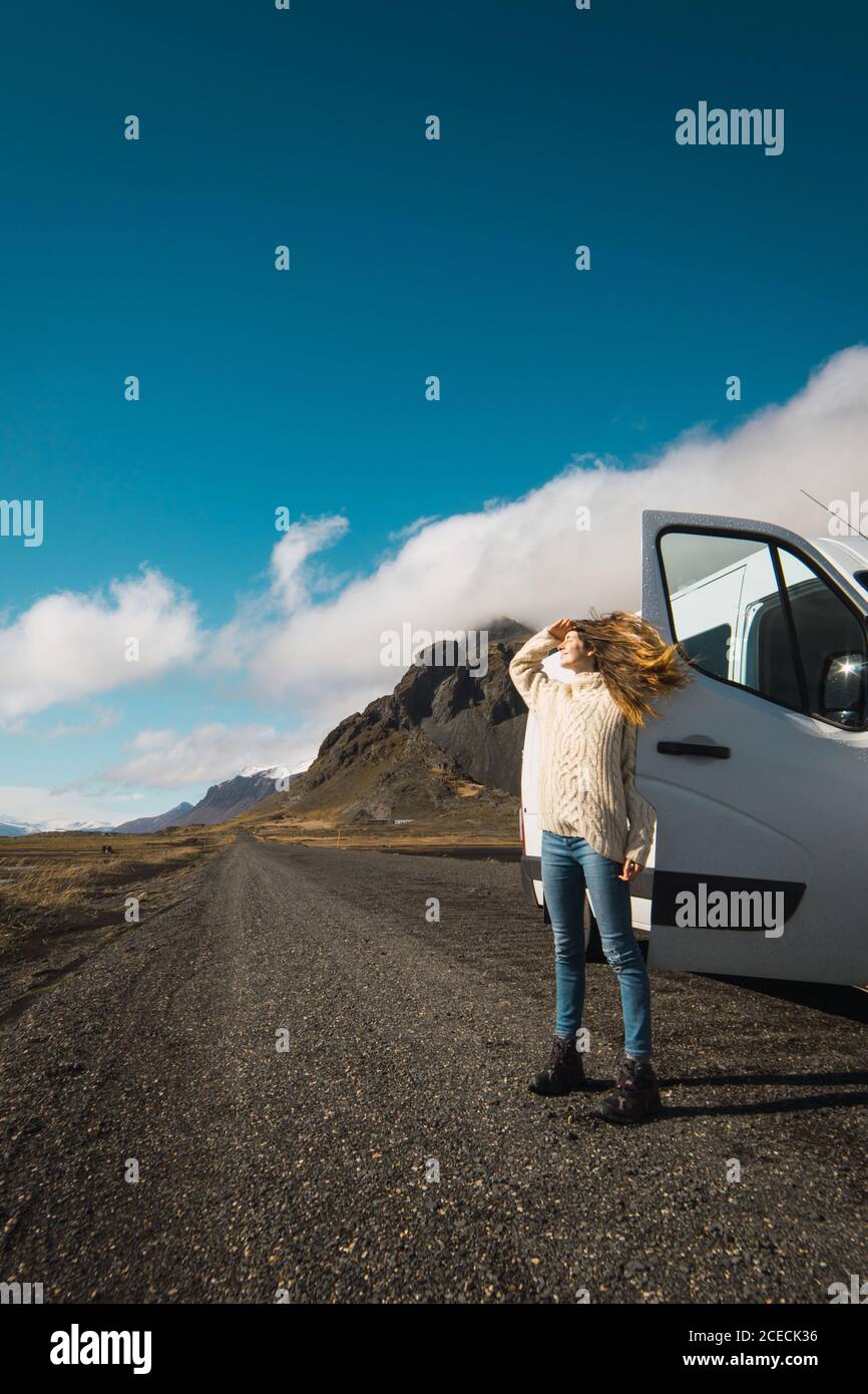 Bus trip to mountains hi-res stock photography and images - Alamy