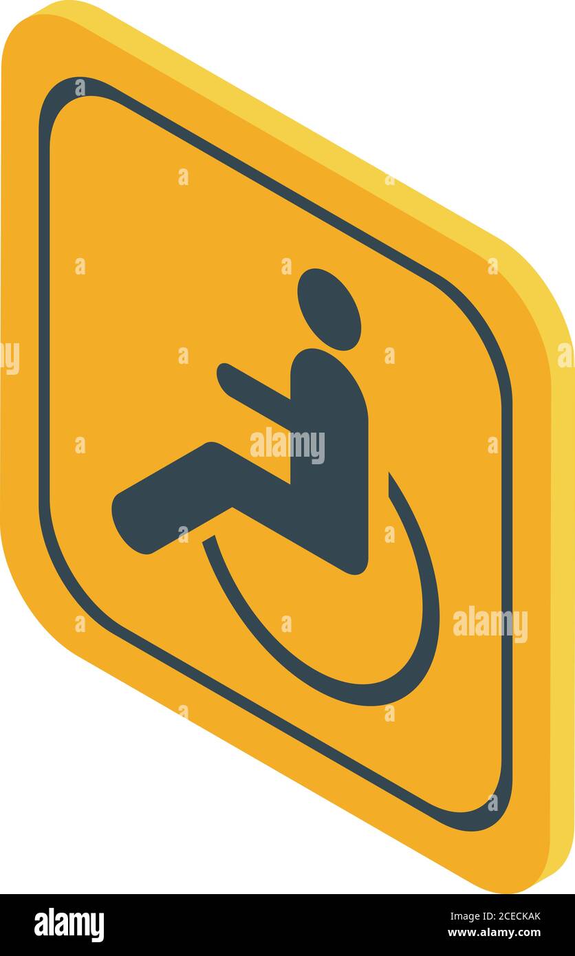 Handicapped accessible restroom sign Stock Vector Images - Alamy