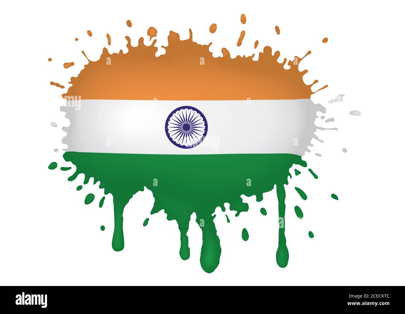 splash flag India Stock Vector Image & Art - Alamy