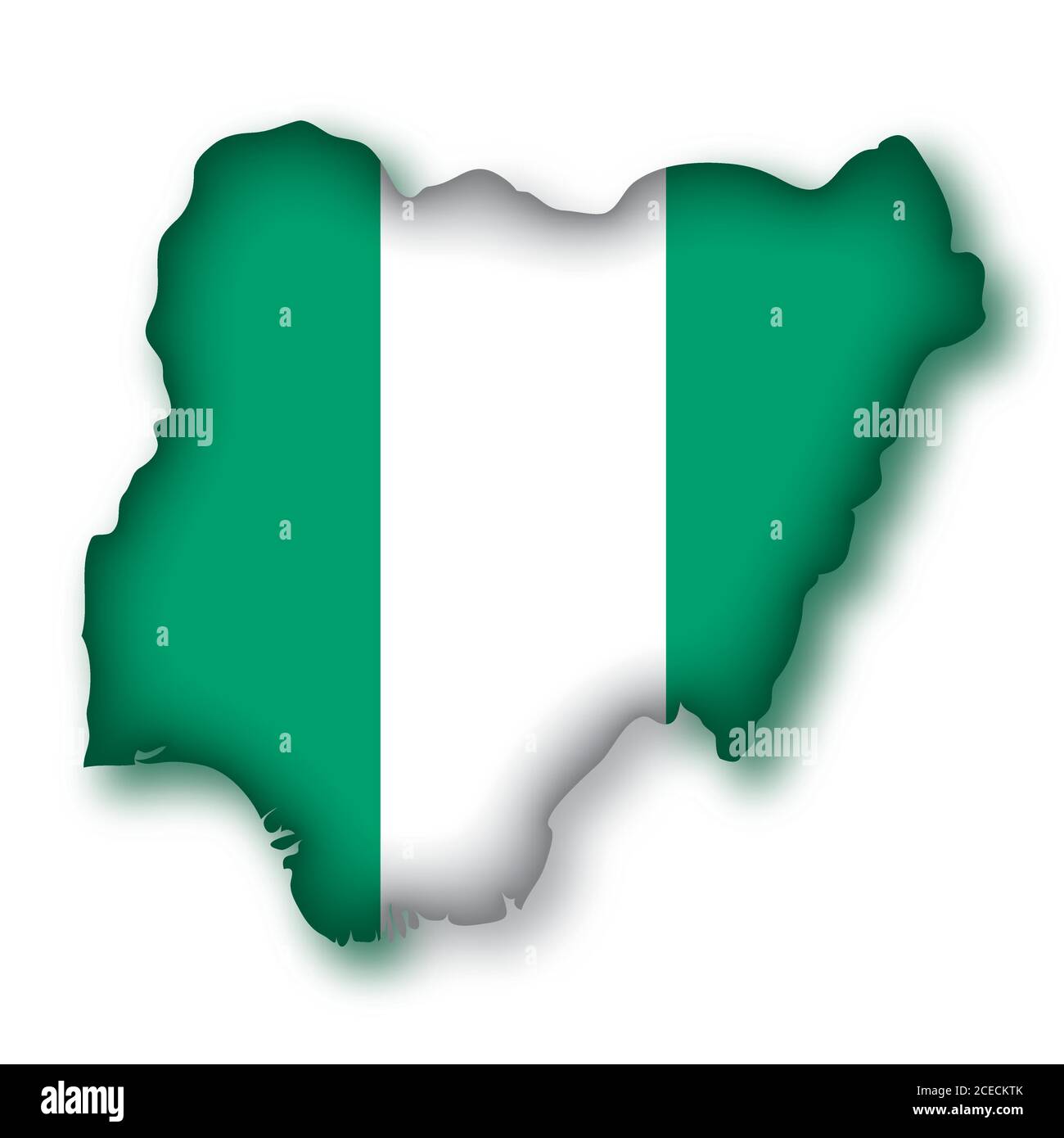 Nigeria Map High Resolution Stock Photography and Images - Alamy