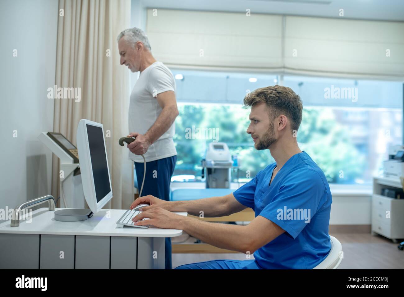 Stress test treadmill hi-res stock photography and images - Alamy