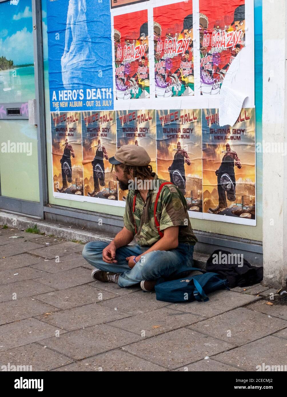 Brighton beggar hi-res stock photography and images - Alamy