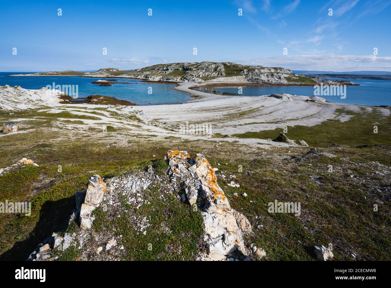 Gray rocky shoreline of gloomy ocean Stock Photo - Alamy