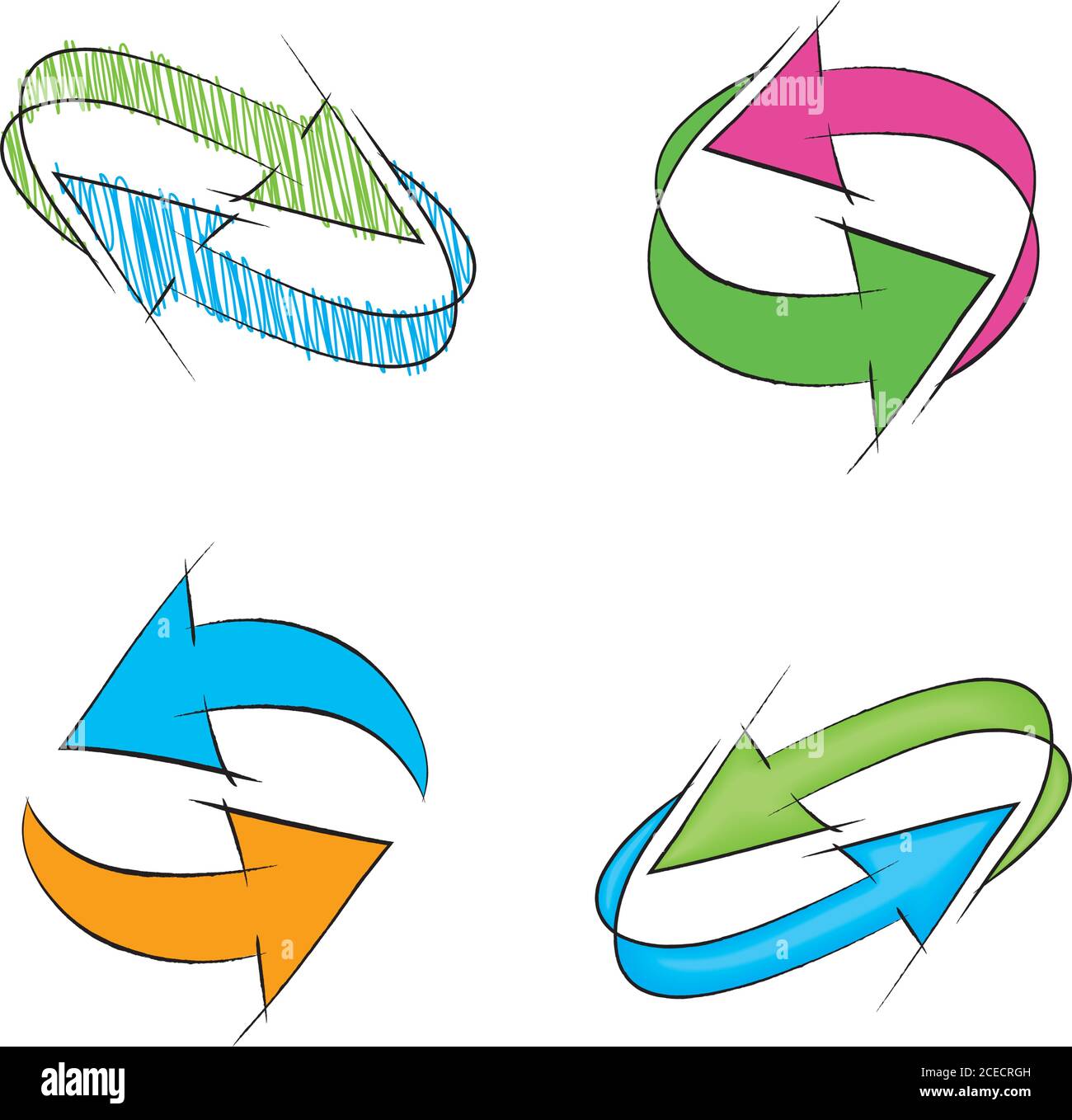 Tips of arrows Stock Vector Images - Alamy