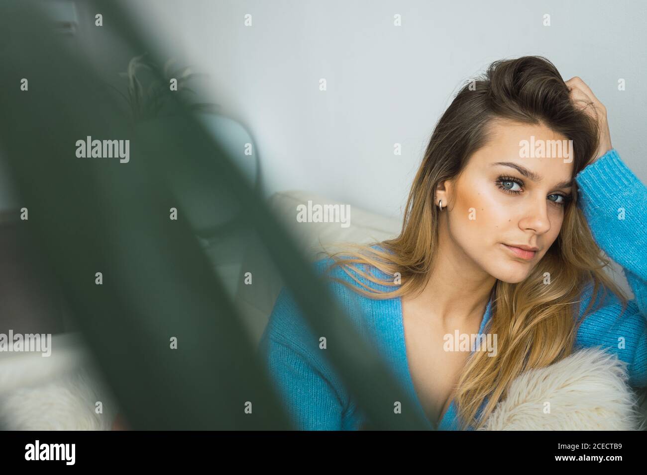 girl chilling at home Stock Photo - Alamy