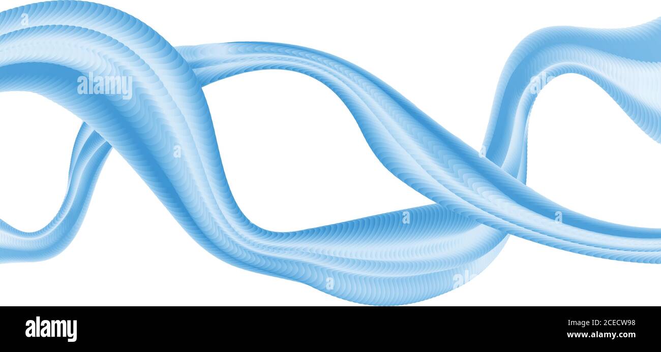 Abstract smooth curvy line Cut Out Stock Images & Pictures - Alamy