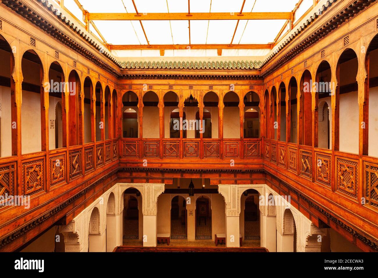Fondouk el Nejjarine, Fez, Morocco Stock Photo - Alamy