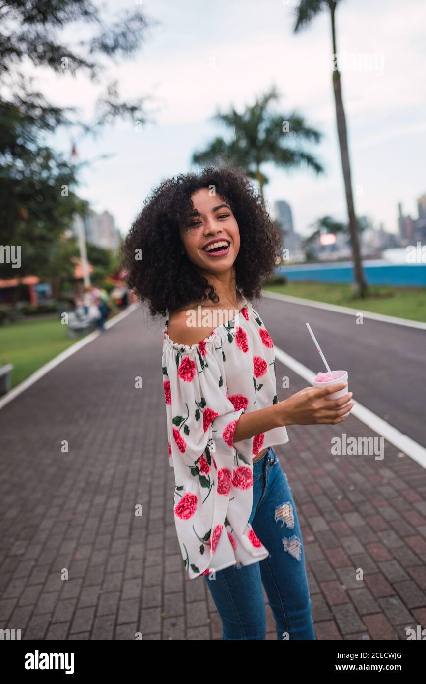 Woman spinning around hi-res stock photography and images - Alamy