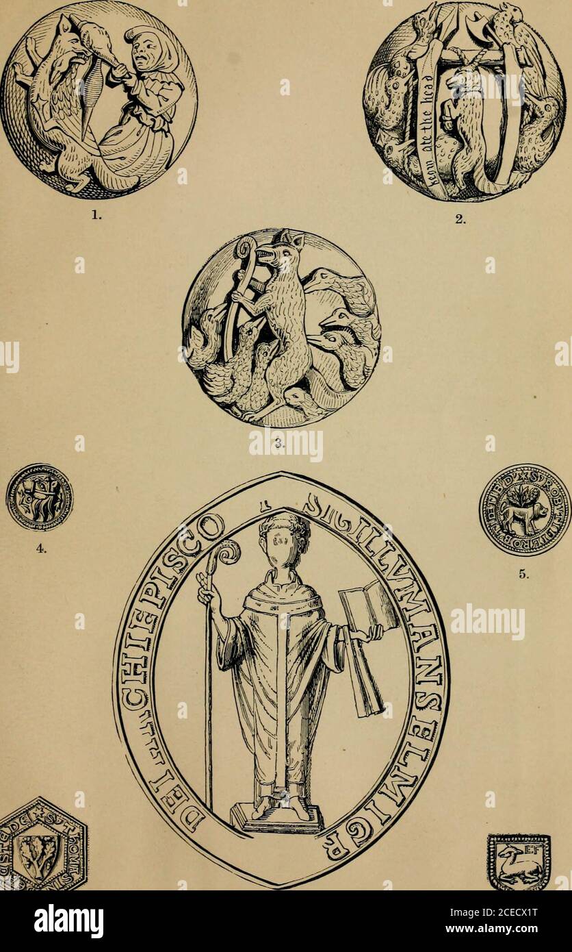 . Archaeologia cantiana. ANCIENT FONT IN HEENE CHURCH Stock Photo - Alamy