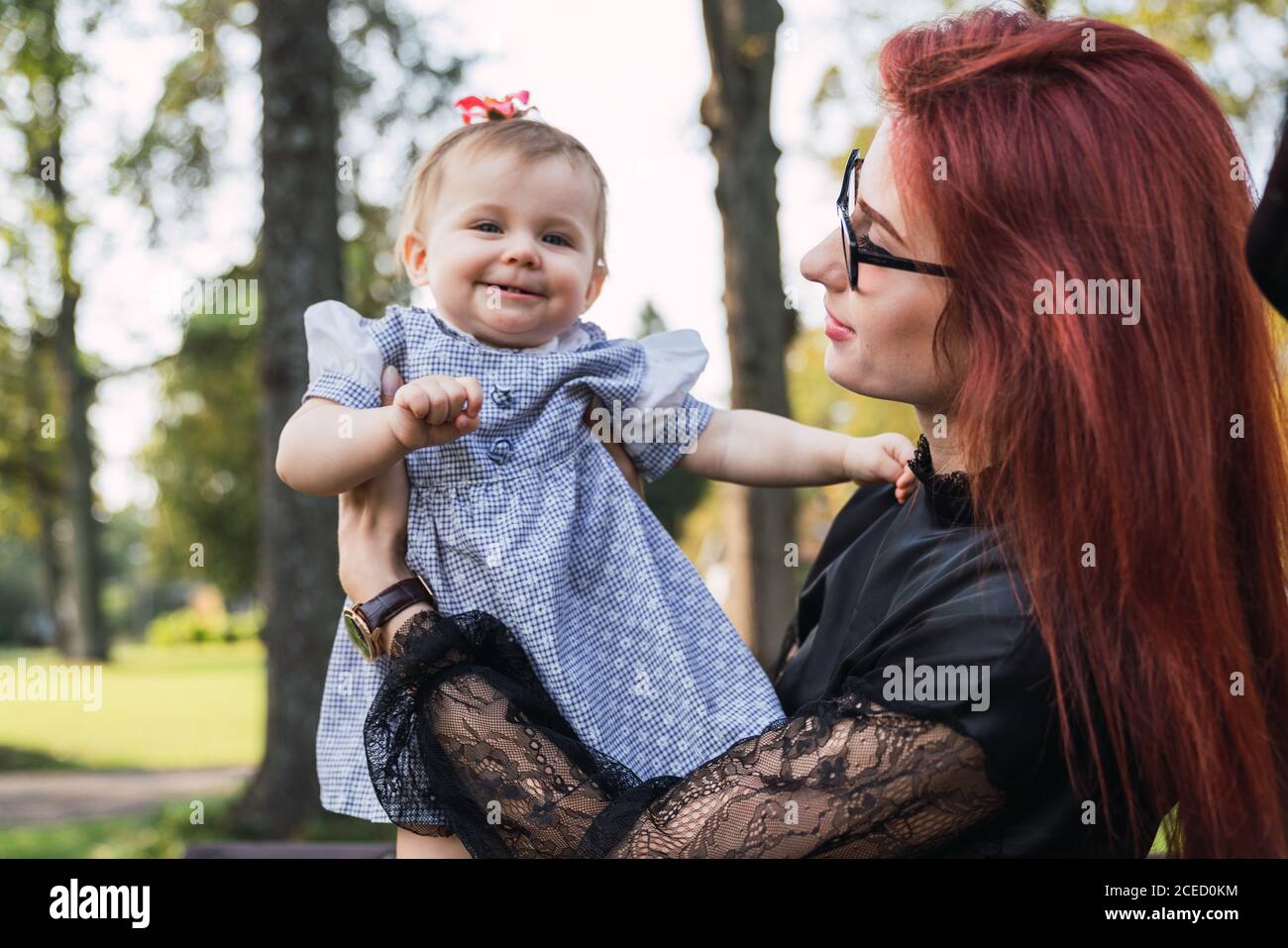 Baby excited hi-res stock photography and images - Alamy