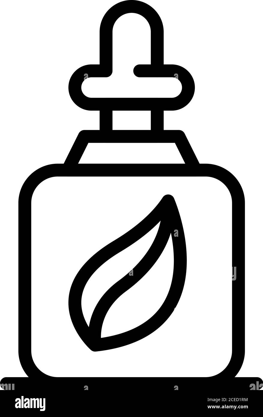 Rose essential oil organic Stock Vector Images - Alamy