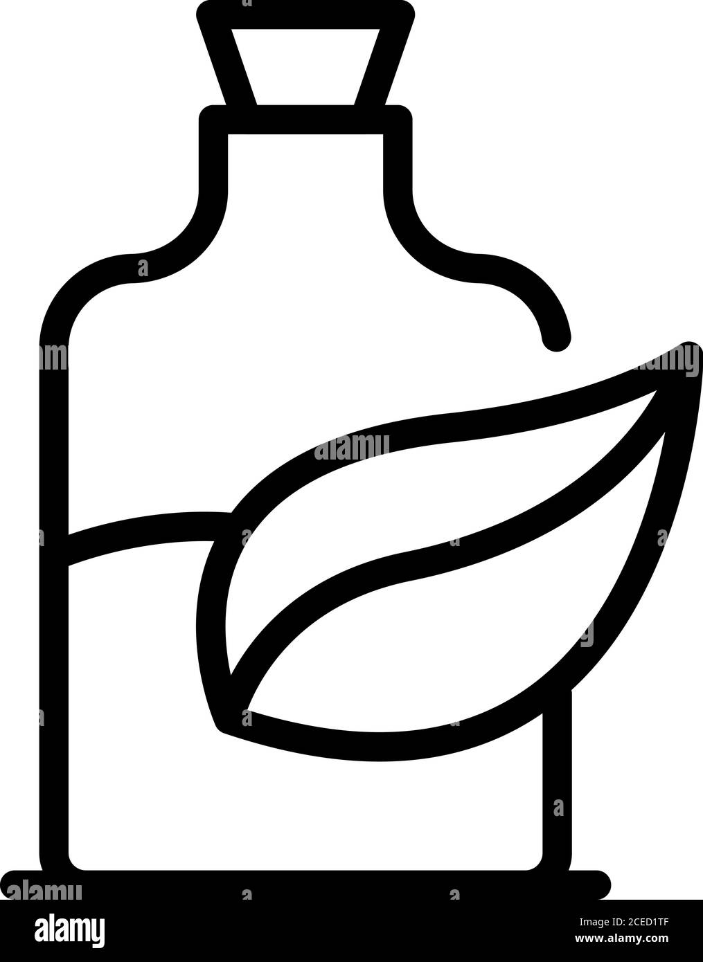 Organic essential oil icon, outline style Stock Vector Image & Art - Alamy