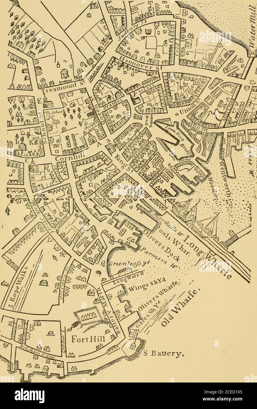 1722 map hi-res stock photography and images - Alamy