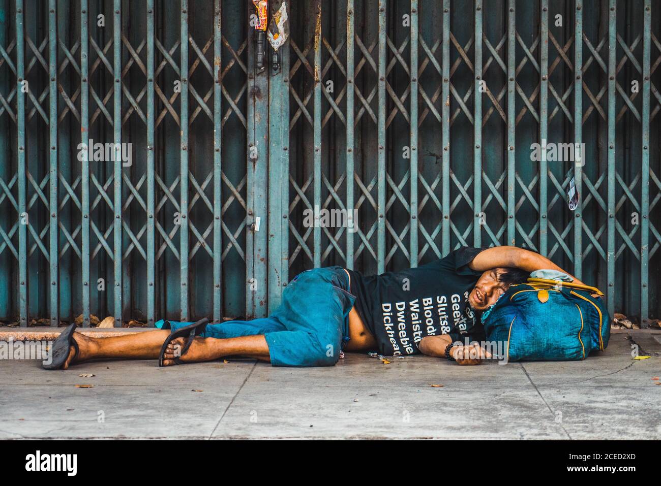 Thailand homeless person hi-res stock photography and images - Alamy