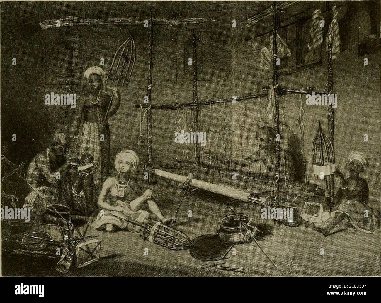 German weaving industry hi-res stock photography and images - Alamy