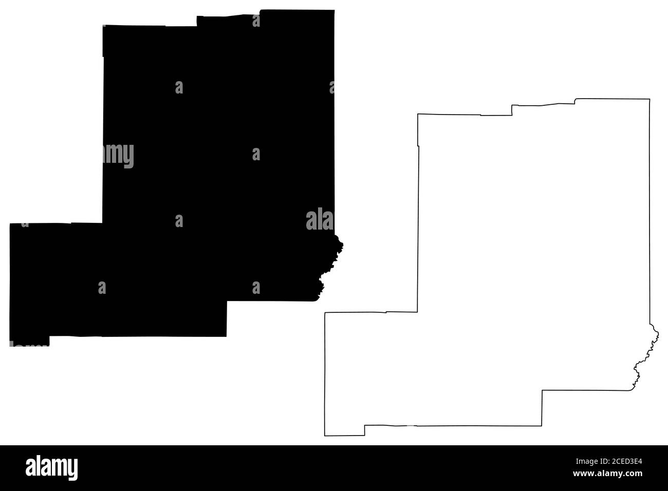 Map of oberlin hi-res stock photography and images - Alamy
