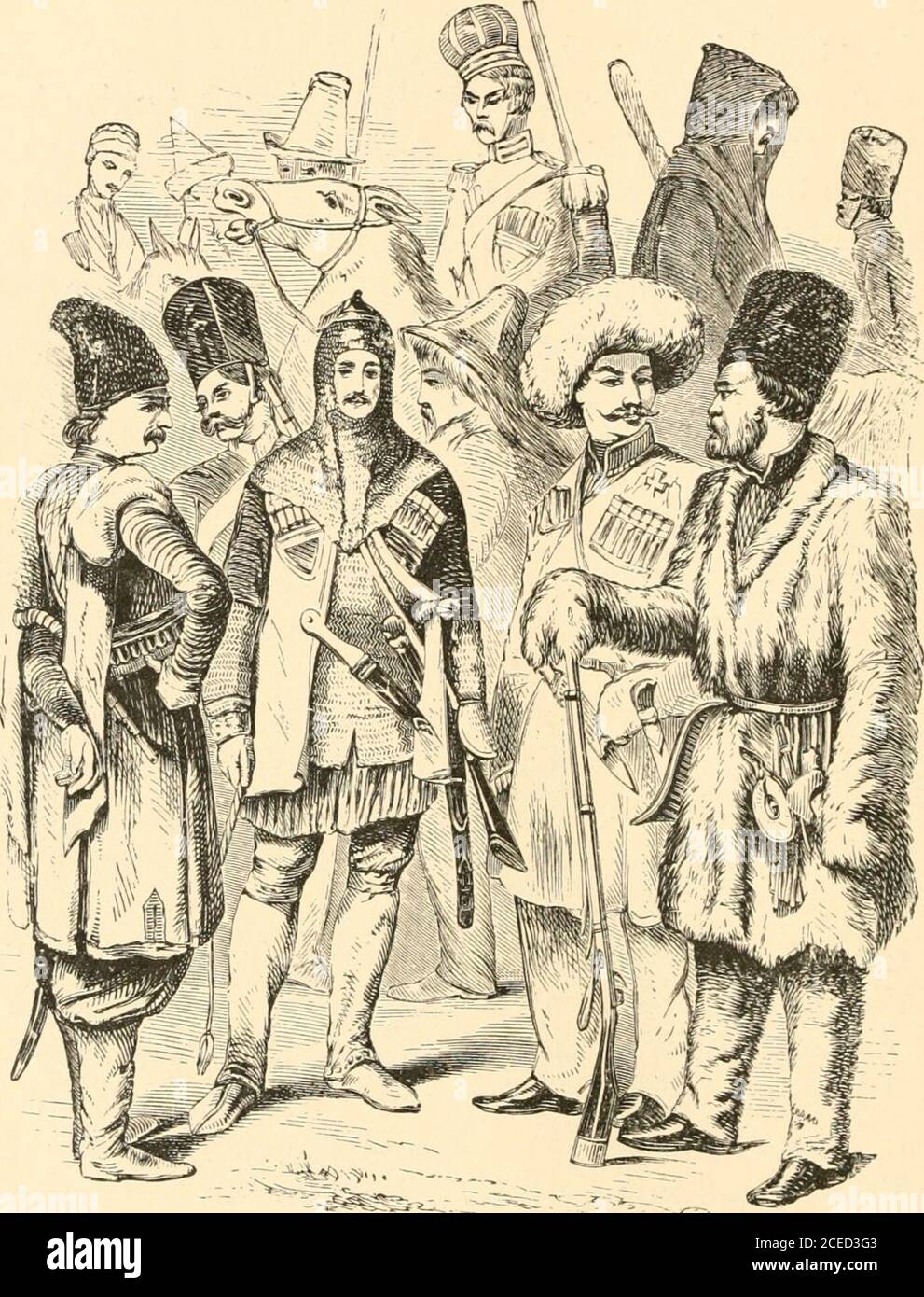 Three cossacks hi-res stock photography and images - Alamy