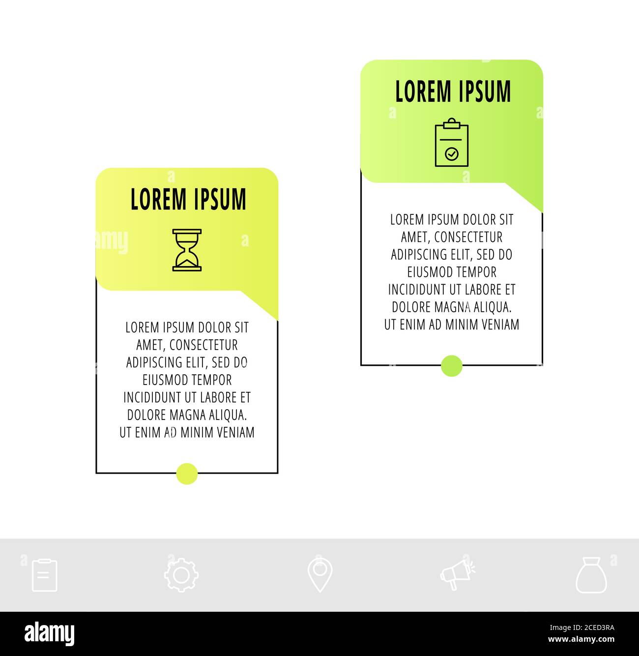 Line vector infographic design Stock Vector Images - Alamy