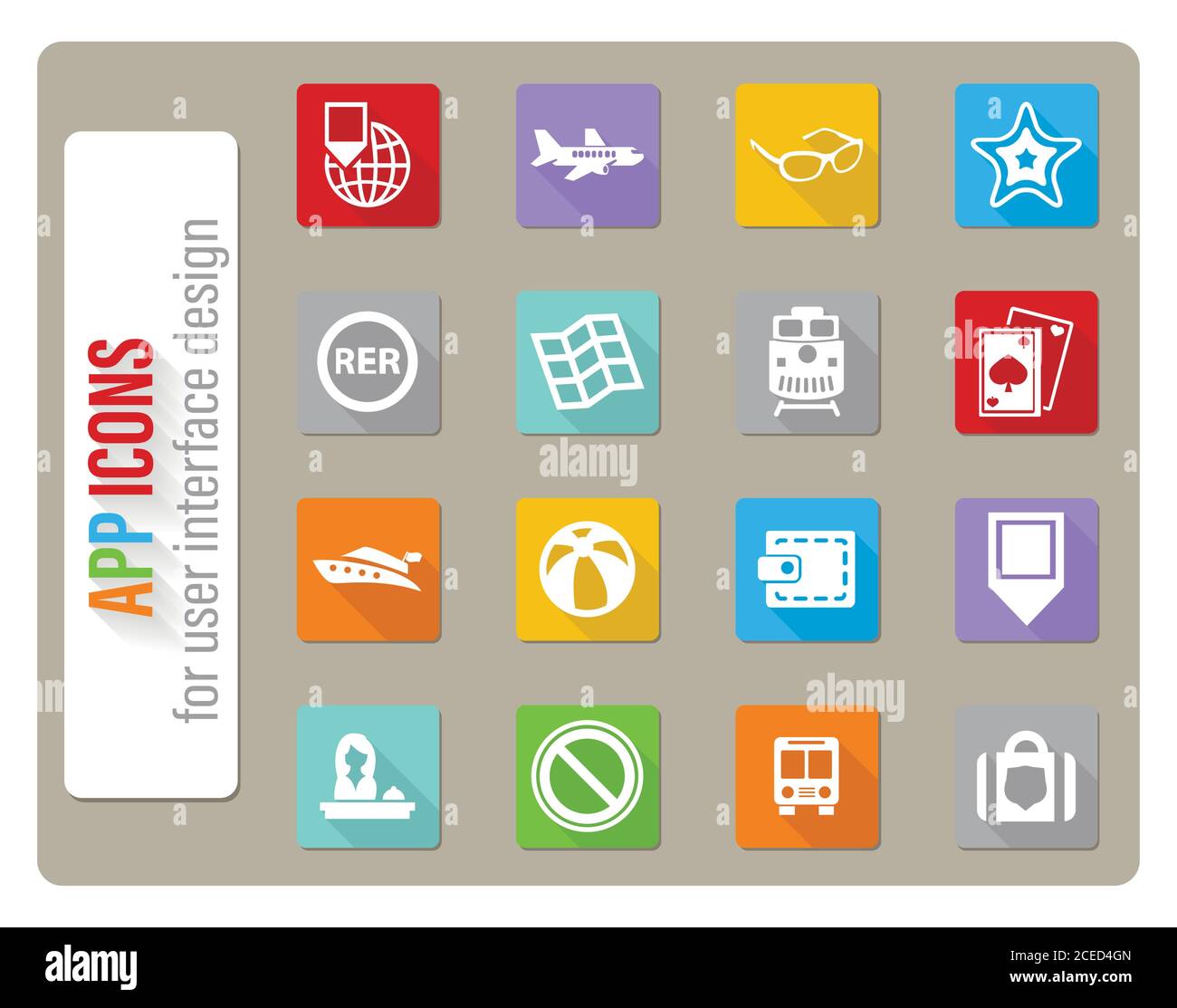travel icon set Stock Vector Image & Art - Alamy