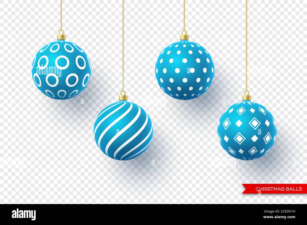 3d realistic blue geometric Stock Vector Images - Alamy