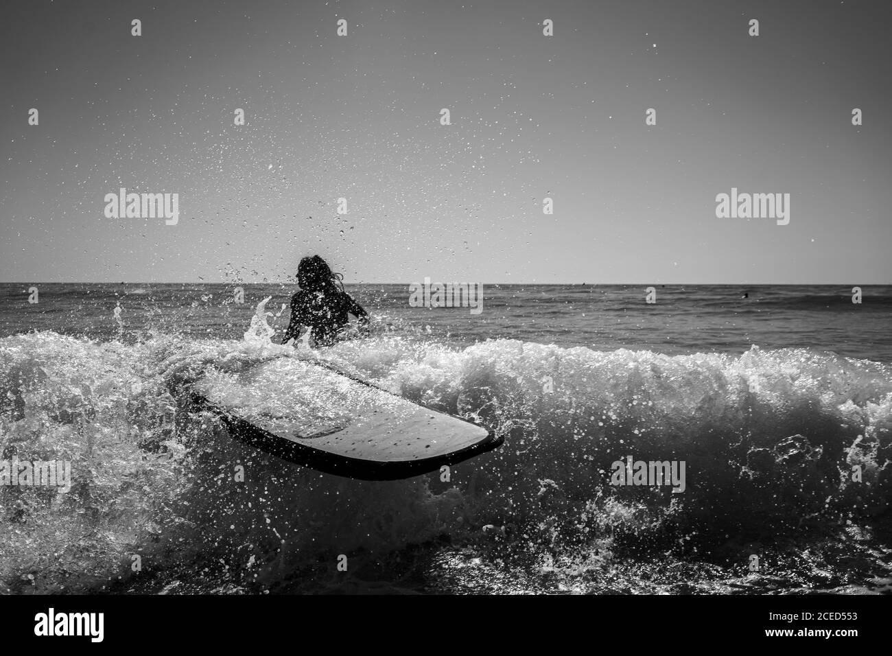 Bikini beach spain Black and White Stock Photos & Images - Alamy