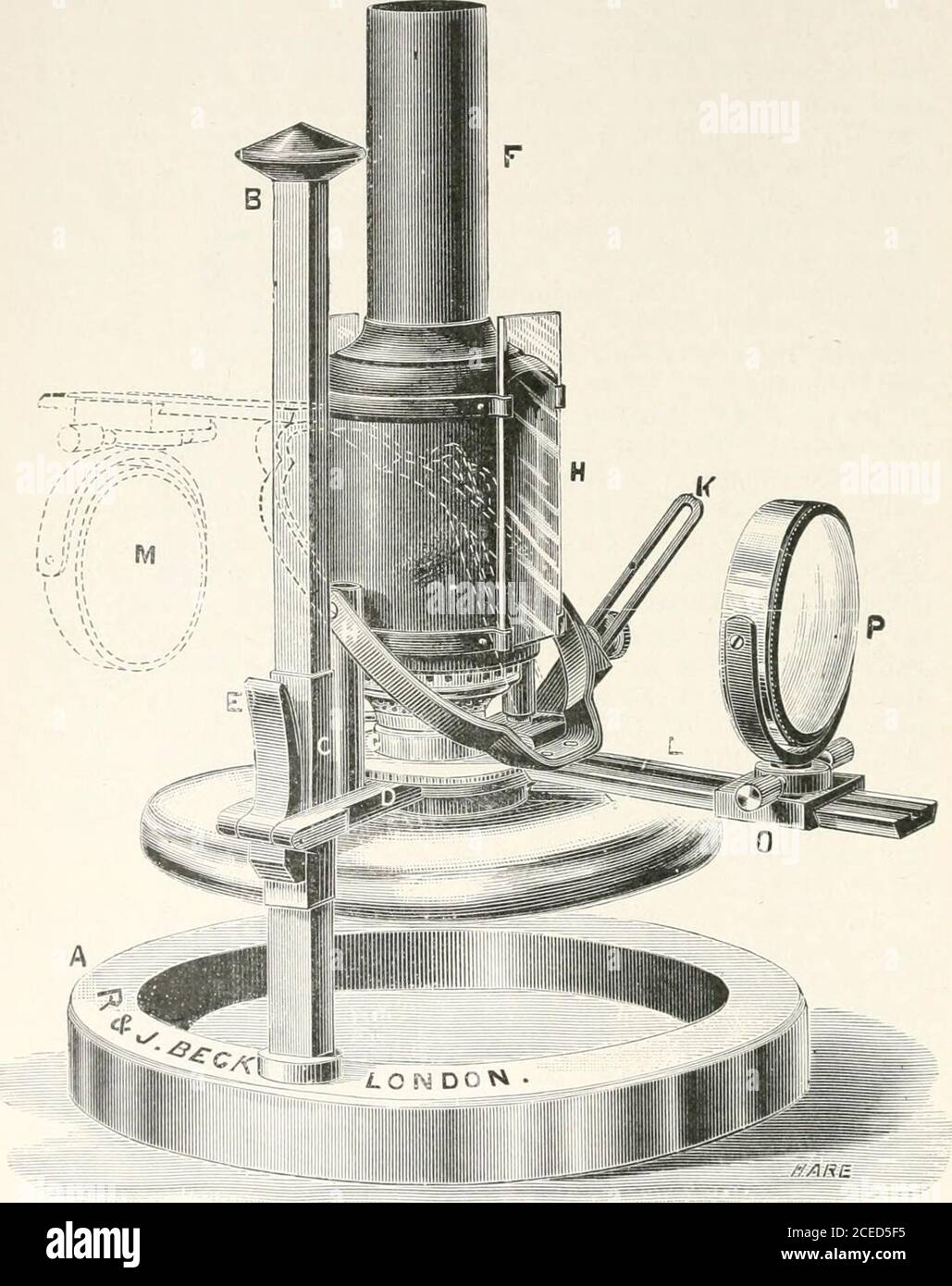 Microscope lamp chimney hi-res stock photography and images - Alamy