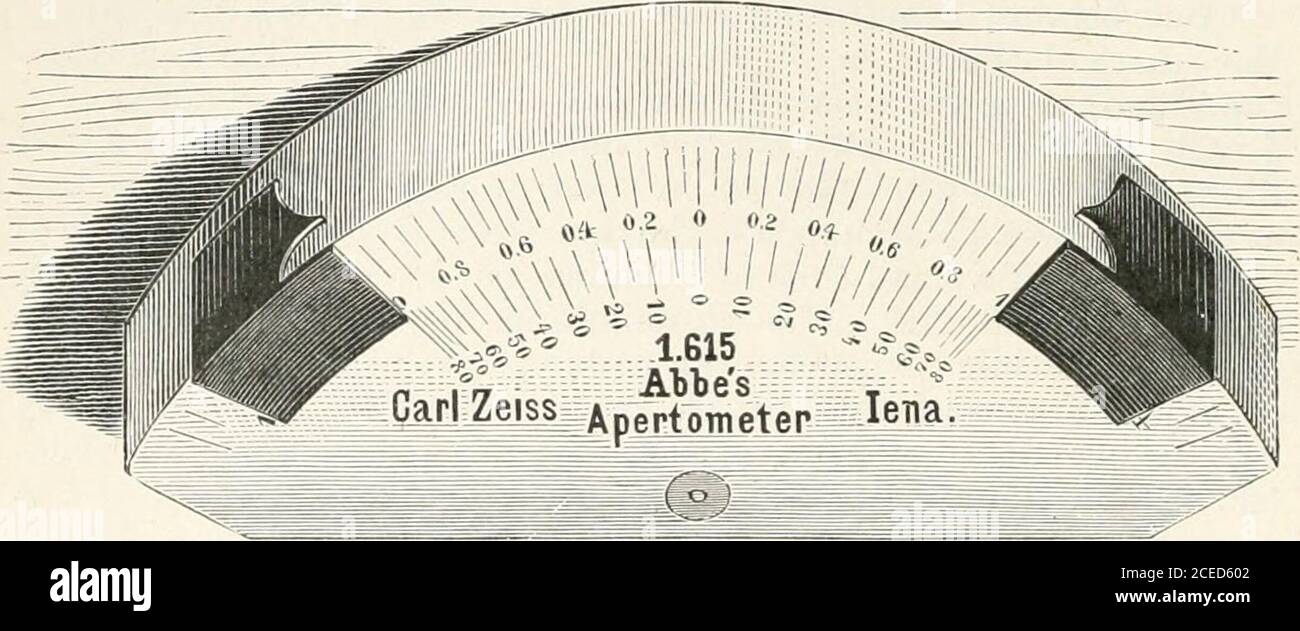 Abbes apertometer hi-res stock photography and images - Alamy