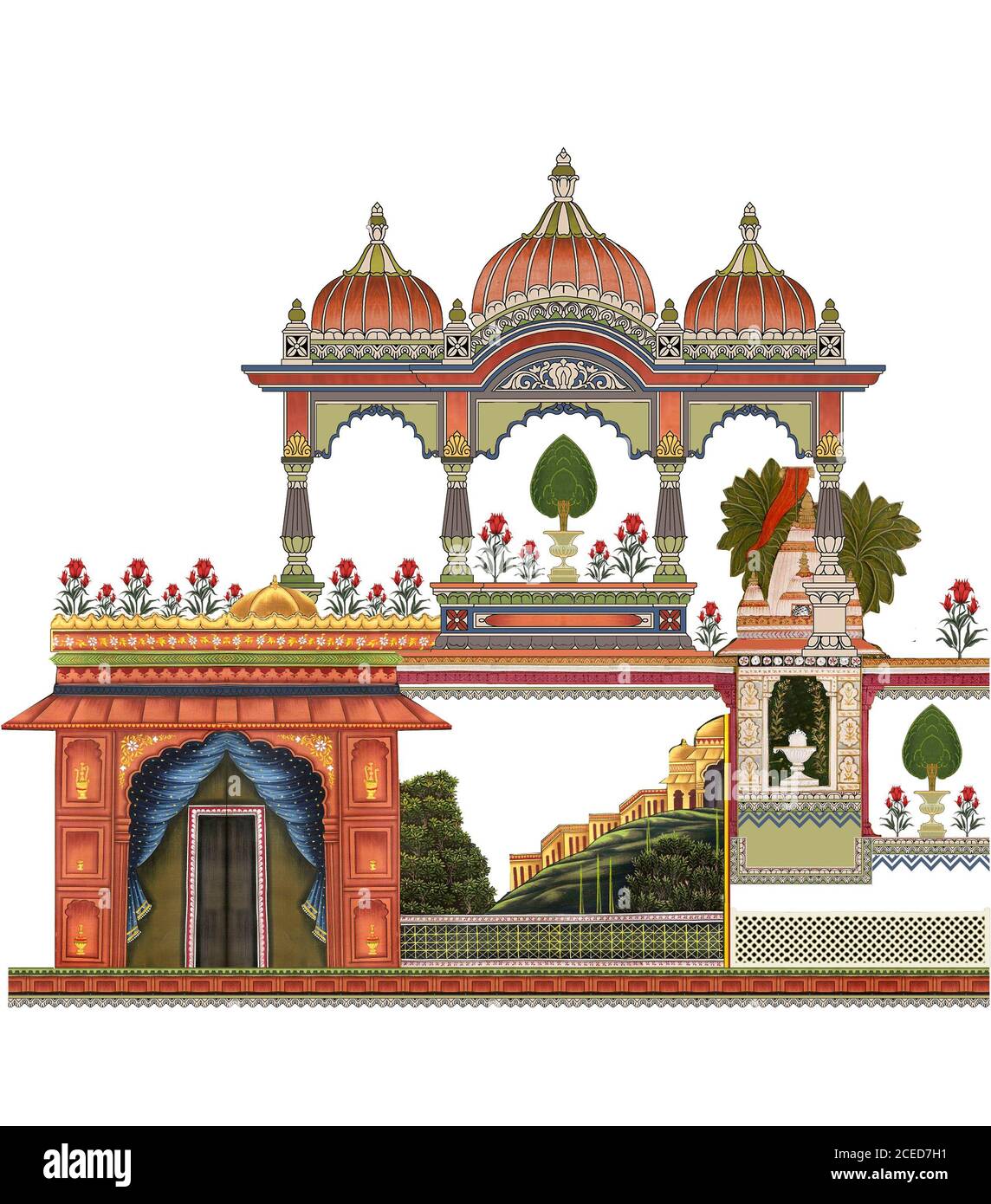 Persian And Mughal Architecture High Resolution Stock Photography and ...