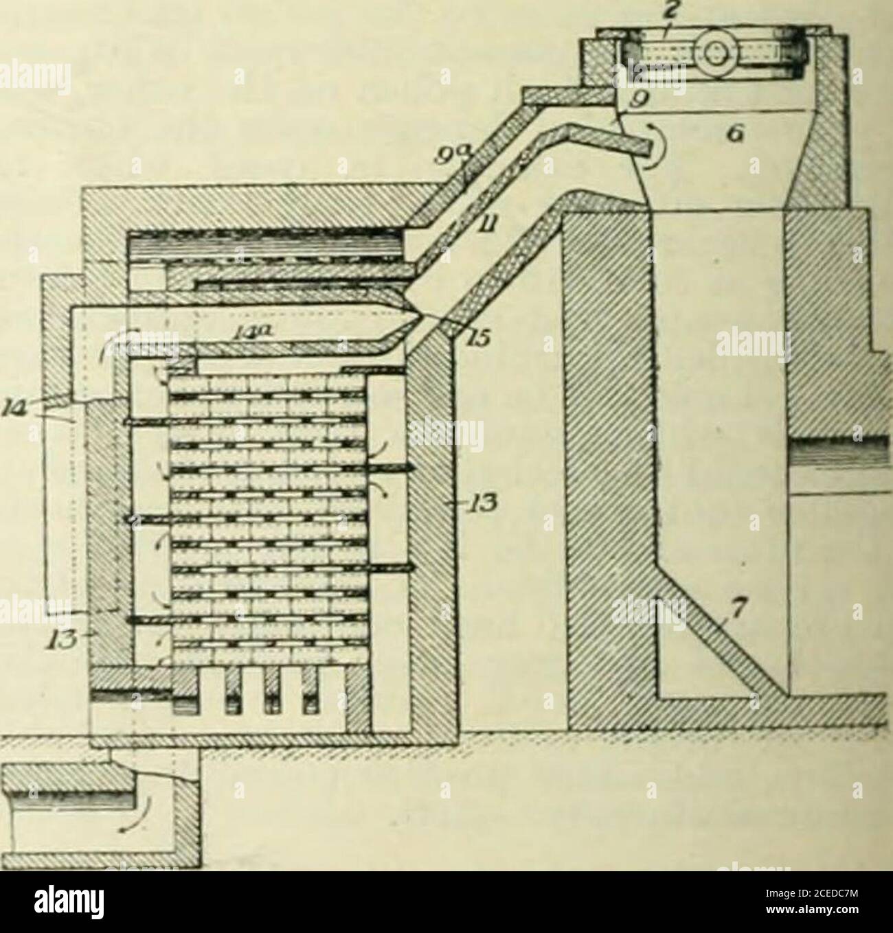 Earthenware with brown and blue lead glazes hi-res stock photography ...