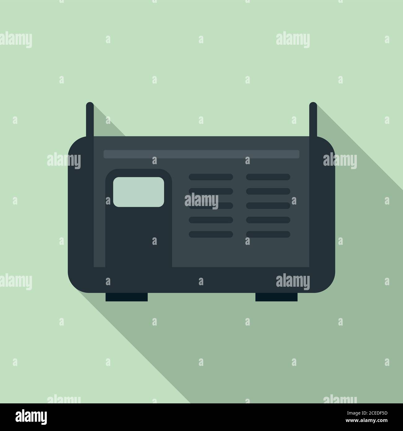 Electric welding icon. Flat illustration of electric welding vector ...